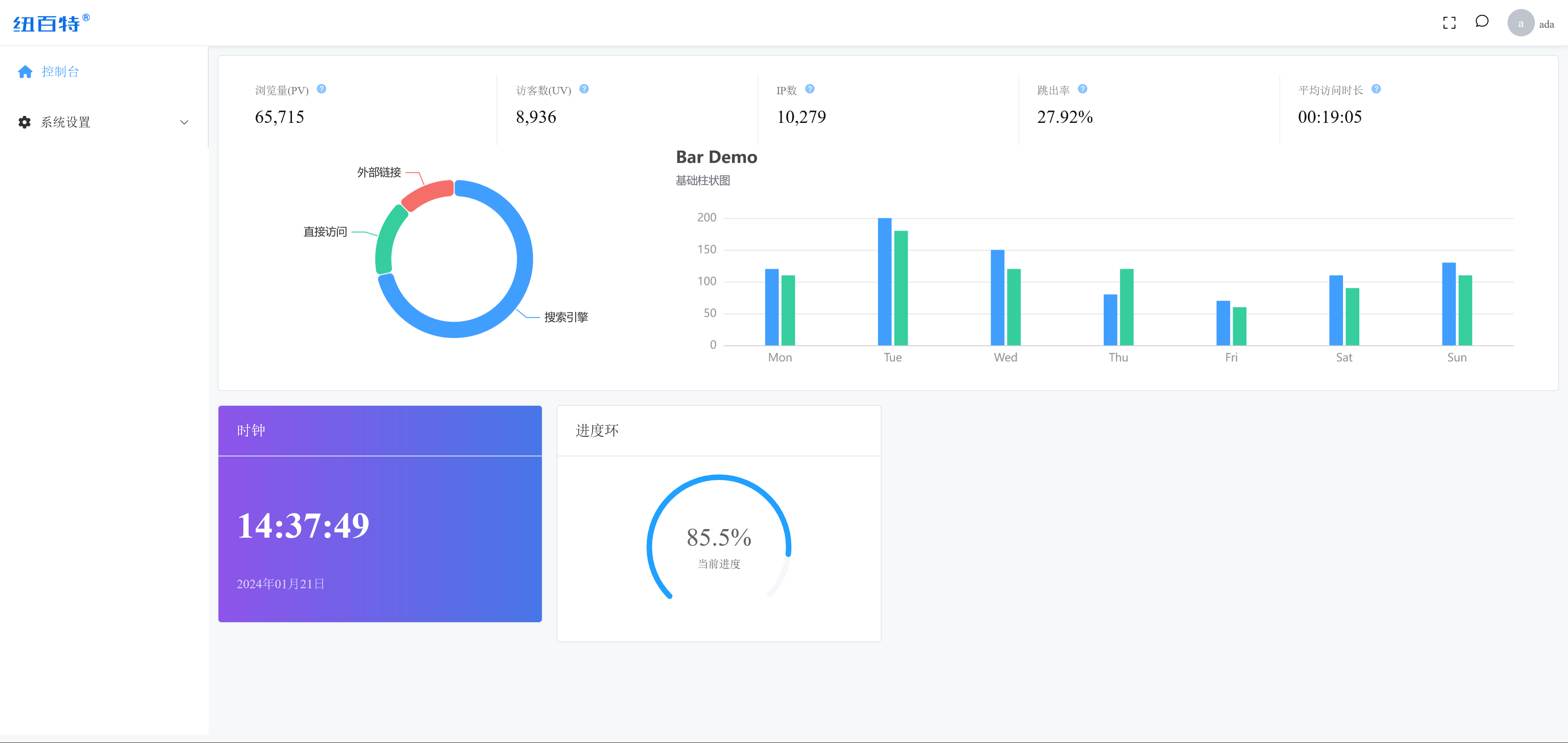 nbsaas-admin-vue首页、文档和下载 - 轻量级后台管理系统 - OSCHINA - 中文开源技术交流社区