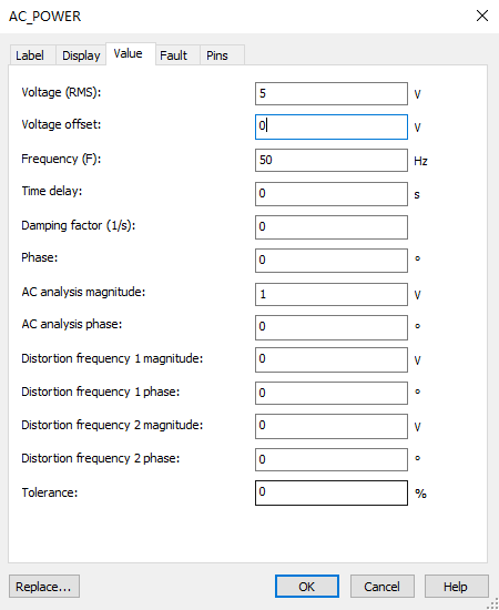 Multisim基础 交流电源AC的Voltage offset的含义-CSDN博客