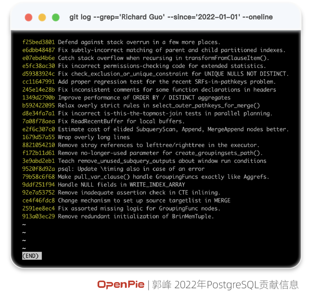 拥抱开放｜OpenPie引领PostgreSQL中国代码贡献力 - OSCHINA - 中文开源技术交流社区