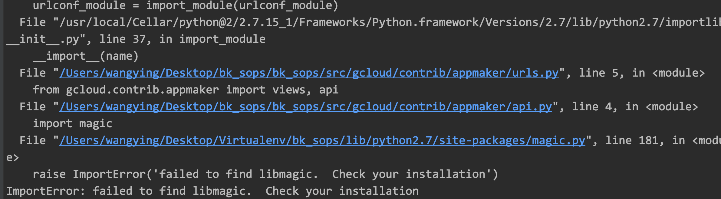 安装 libmagic in Mac OS (for Python-magic) - osc_4p3ndktc的个人空间 - OSCHINA - 中文开源技术交流社区