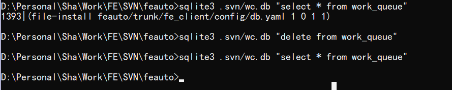 解决svn Failed To Run The Wc Db Work Queue Associated With”错误 Csdn博客