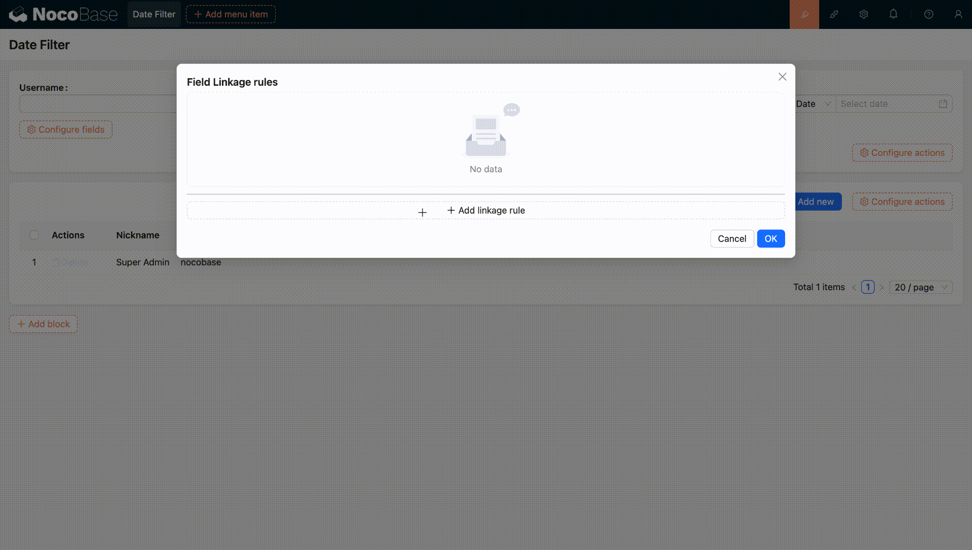 🎉重大更新！开源无代码/低代码平台 NocoBase v1.7.0 正式发布！ - OSCHINA - 中文开源技术交流社区
