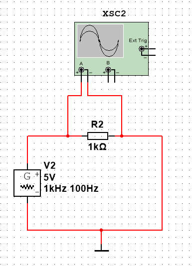 Multisim基础 使用示波器观察FM、AM信号源(电压)-CSDN博客