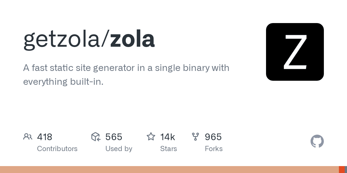 Rust 的静态网站生成器「GitHub 热点速览」 - OSCHINA - 中文开源技术交流社区