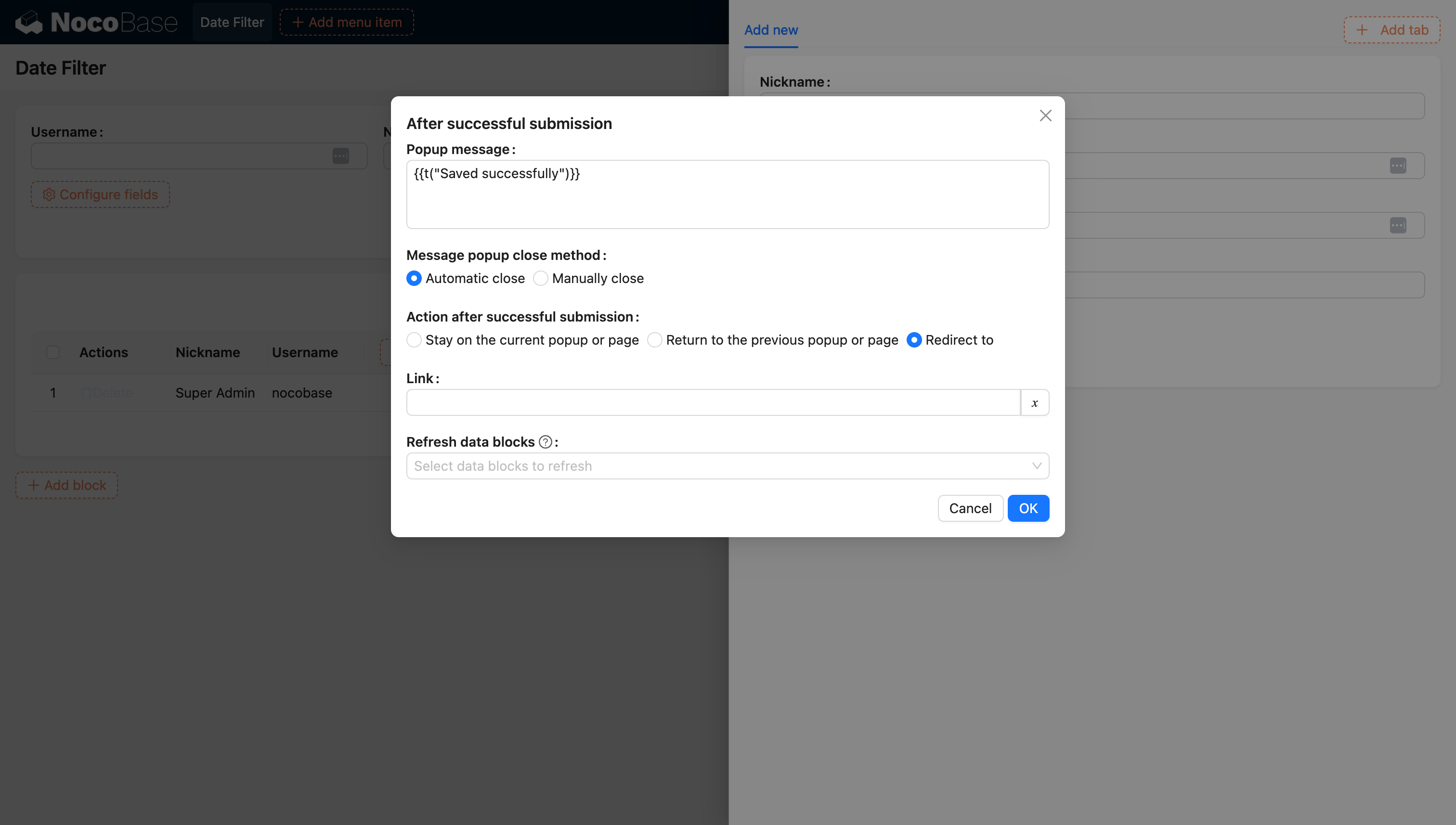 🎉重大更新！开源无代码/低代码平台 NocoBase v1.7.0 正式发布！ - OSCHINA - 中文开源技术交流社区