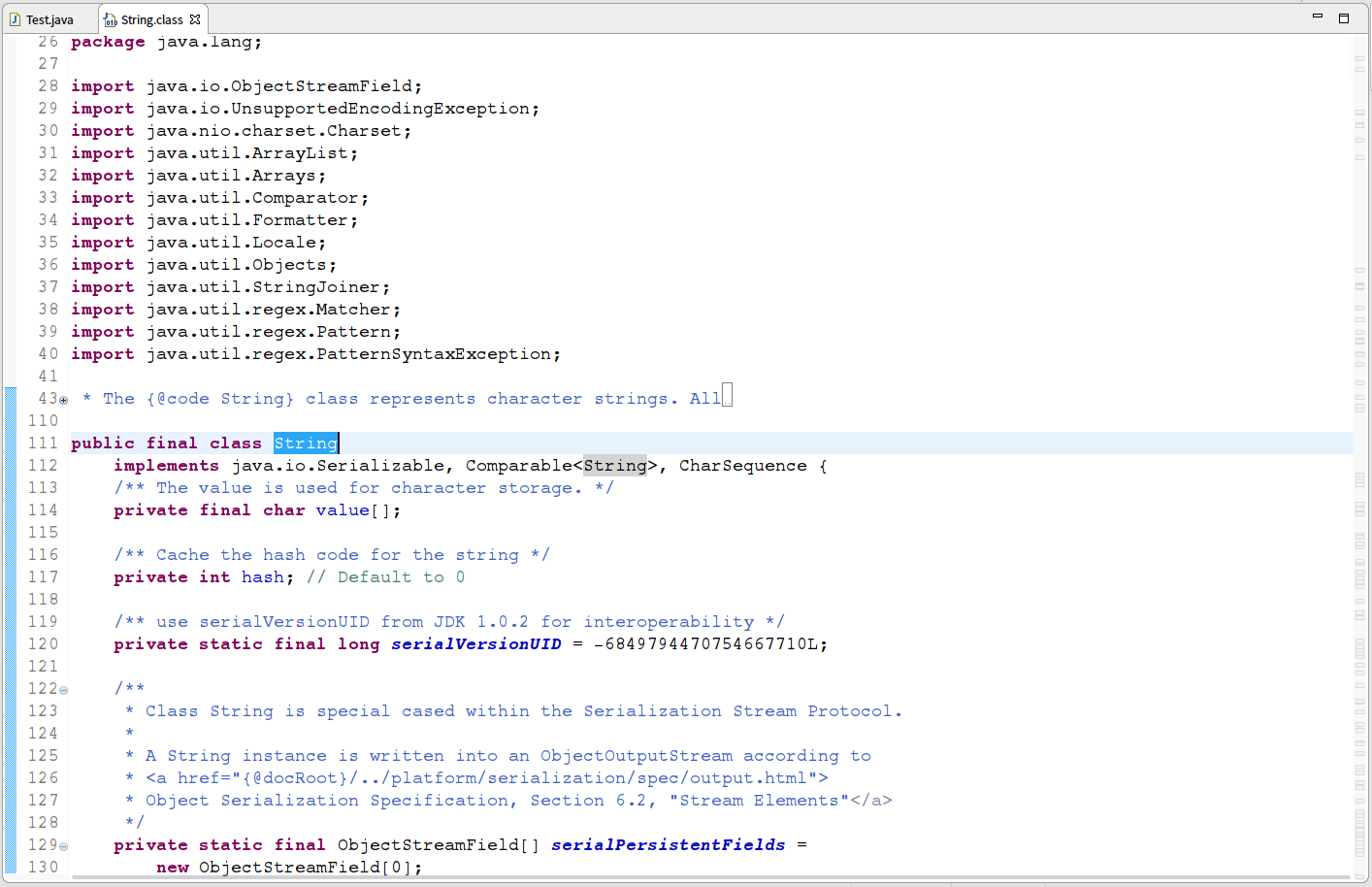 Java String StringBuffer StringBuilder HelloWorld 