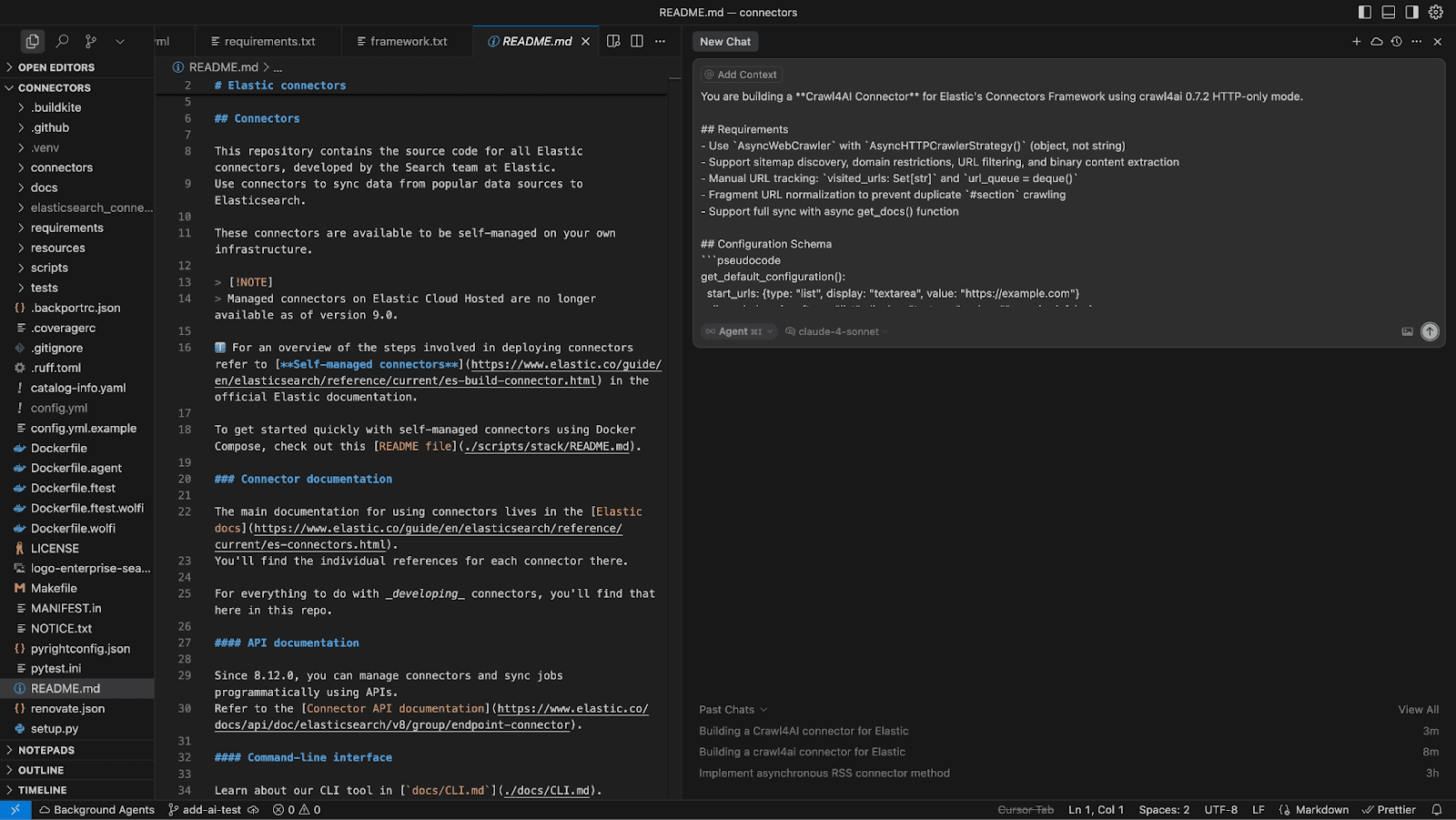 使用 LLMs 快速构建 Elastic connector：一个 Crawl4AI 教程 - OSCHINA - 中文开源技术交流社区