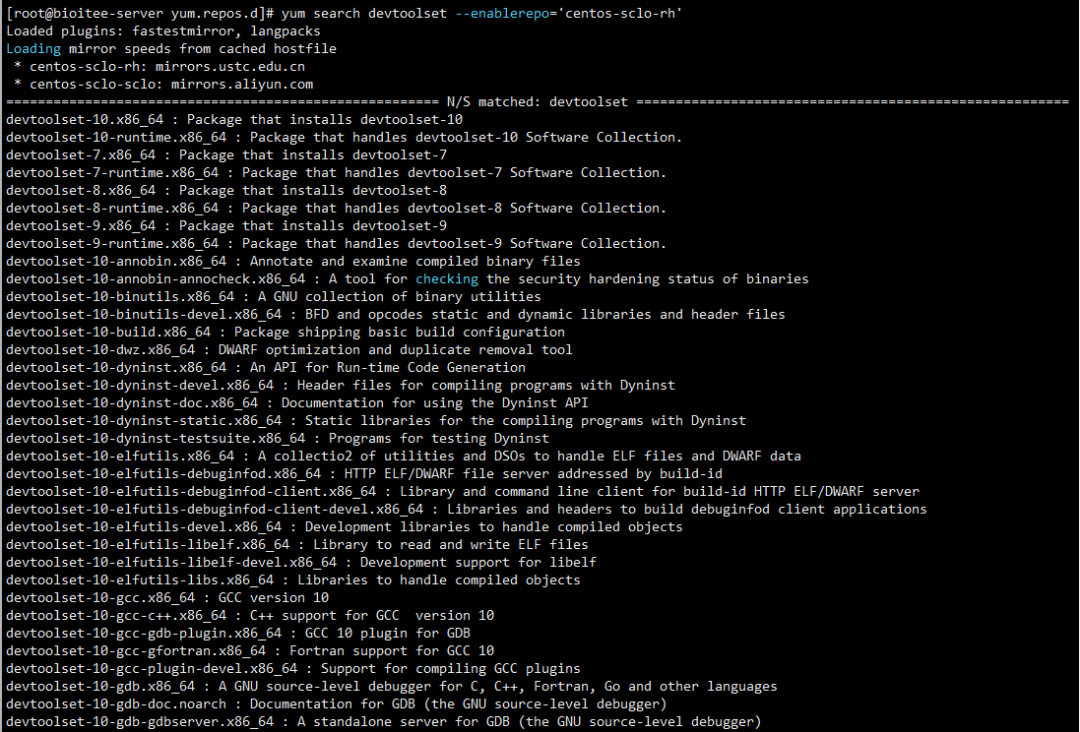 SCL+Devtoolset 安装与使用笔记-CSDN博客