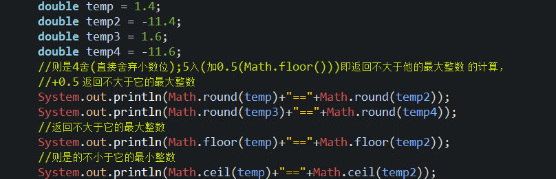 JAVA Math round Math floor Math ceil OSCHINA 