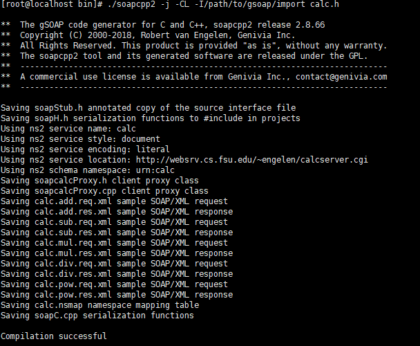 Linux 下使用Webservice gSOAP教程（一）_linux 使用gsoap访问webservice-CSDN博客