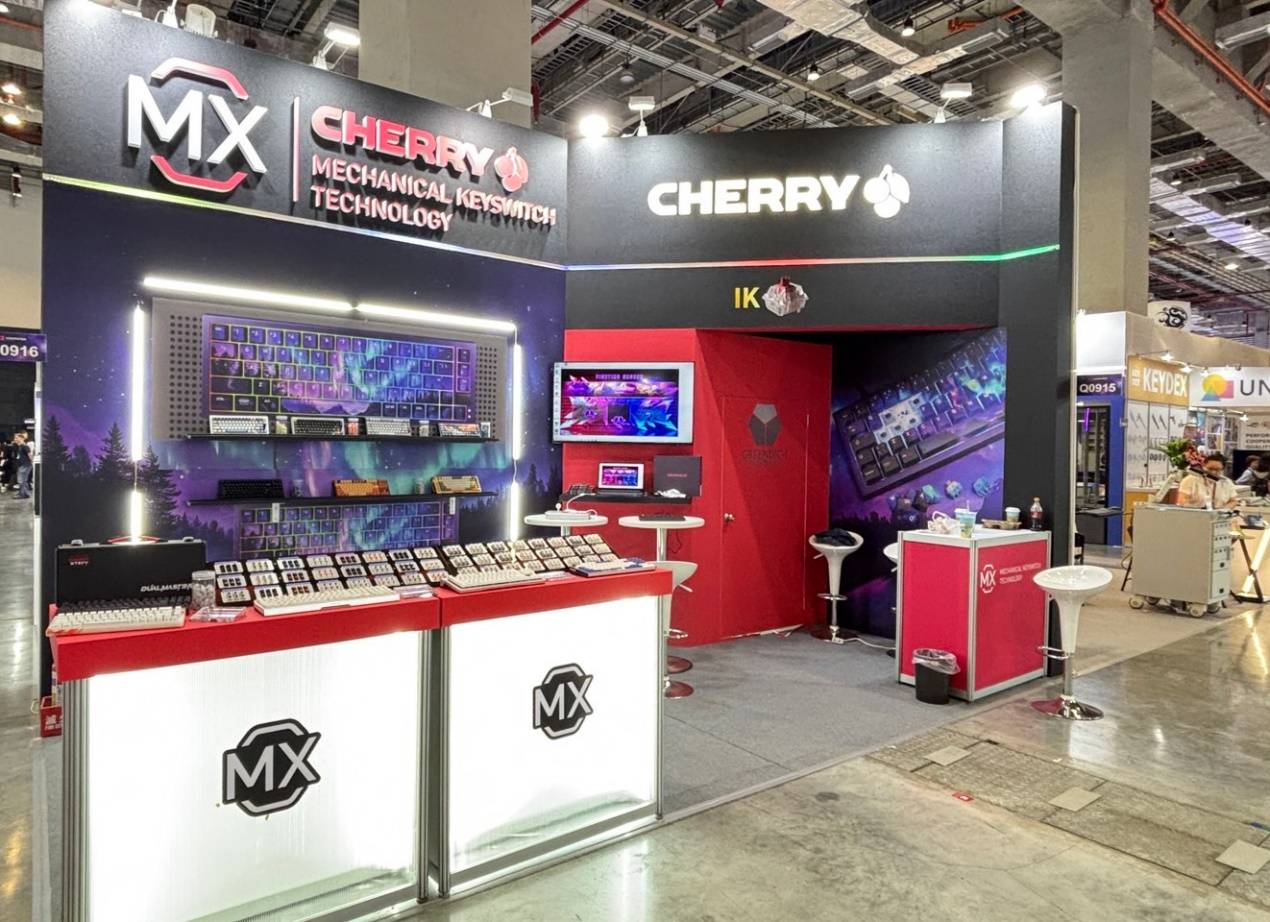 CHERRY 樱桃领航智能轴体革命 全系列新一代新品于 COMPUTEX 2025 震撼首秀 - OSCHINA - 中文开源技术交流社区