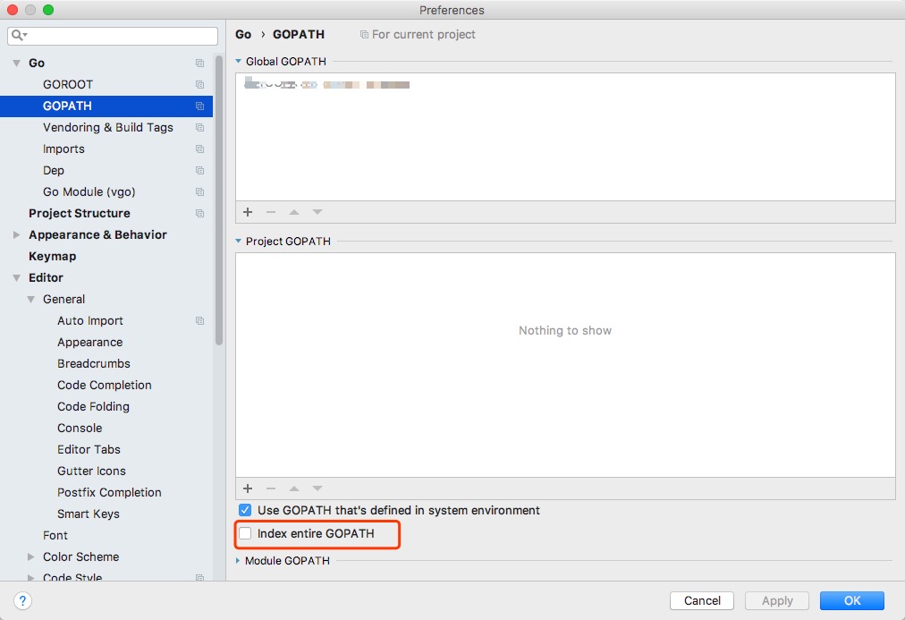 Go 的 IDE Goland 性能优化_goland 搜索文件特别慢-CSDN博客