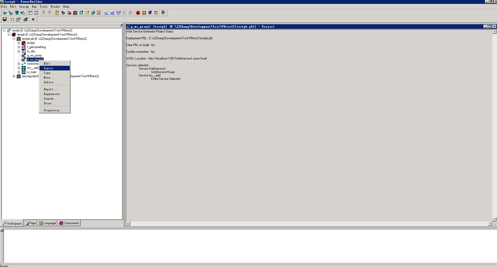 PB9调用.net dll和web service-CSDN博客