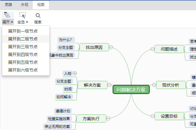 解决问题思维导图模板分享 Csdn博客