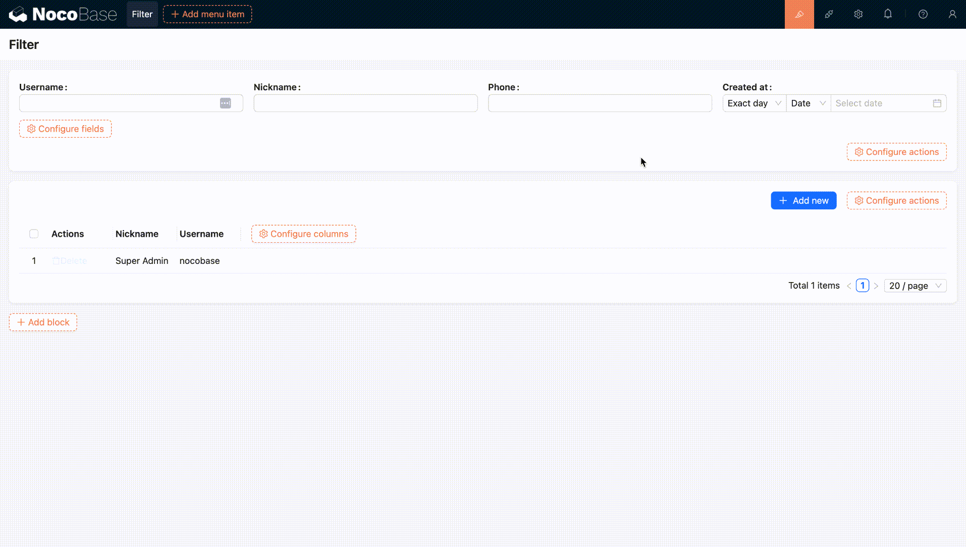 🎉重大更新！开源无代码/低代码平台 NocoBase v1.7.0 正式发布！ - OSCHINA - 中文开源技术交流社区