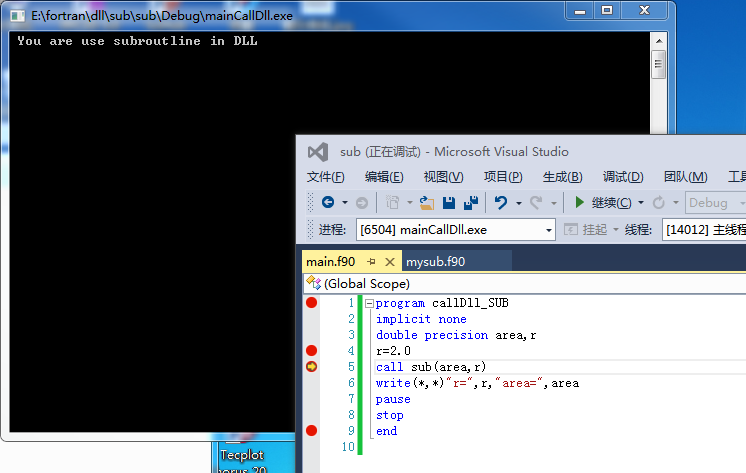 fortran语言调用fortran写的dll - osc_ghkchgqq的个人空间 - OSCHINA - 中文开源技术交流社区