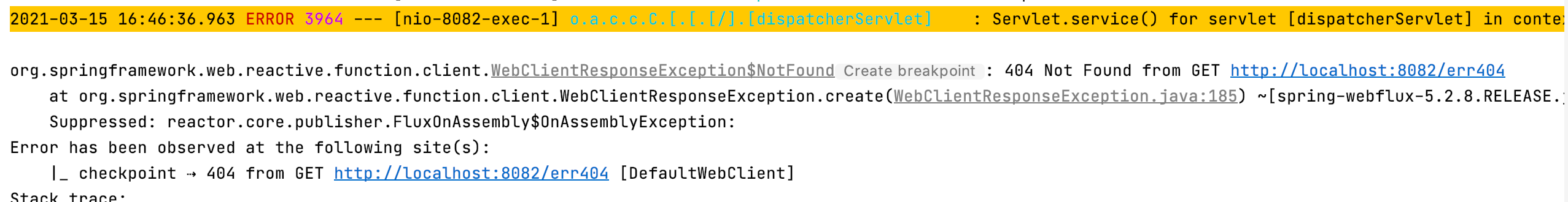 WebClient 异常处理、请求失败处理 - OSCHINA - 中文开源技术交流社区