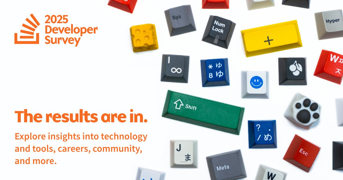 《Stack Overflow 2025 开发者报告》速览 - OSCHINA - 中文开源技术交流社区