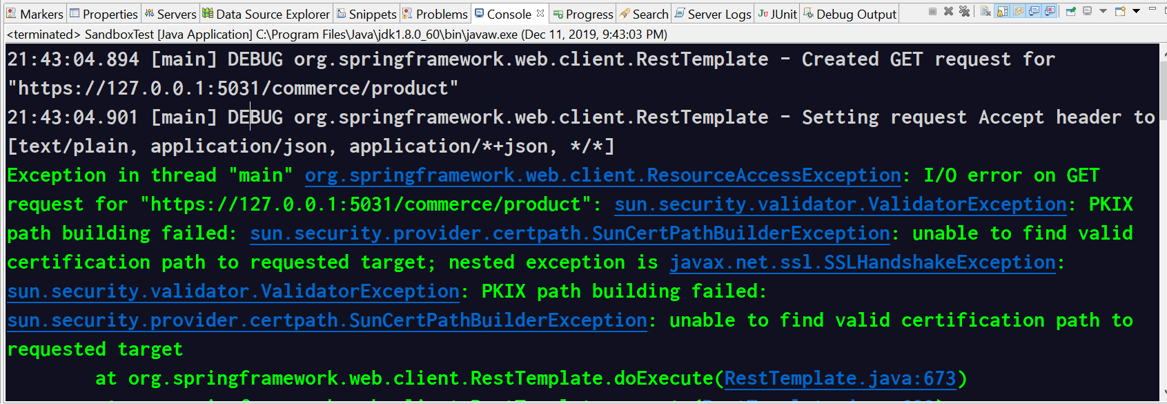使用Java消费API的一个错误消息PKIX path building failed以及解决方案 - OSCHINA - 中文开源技术交流社区