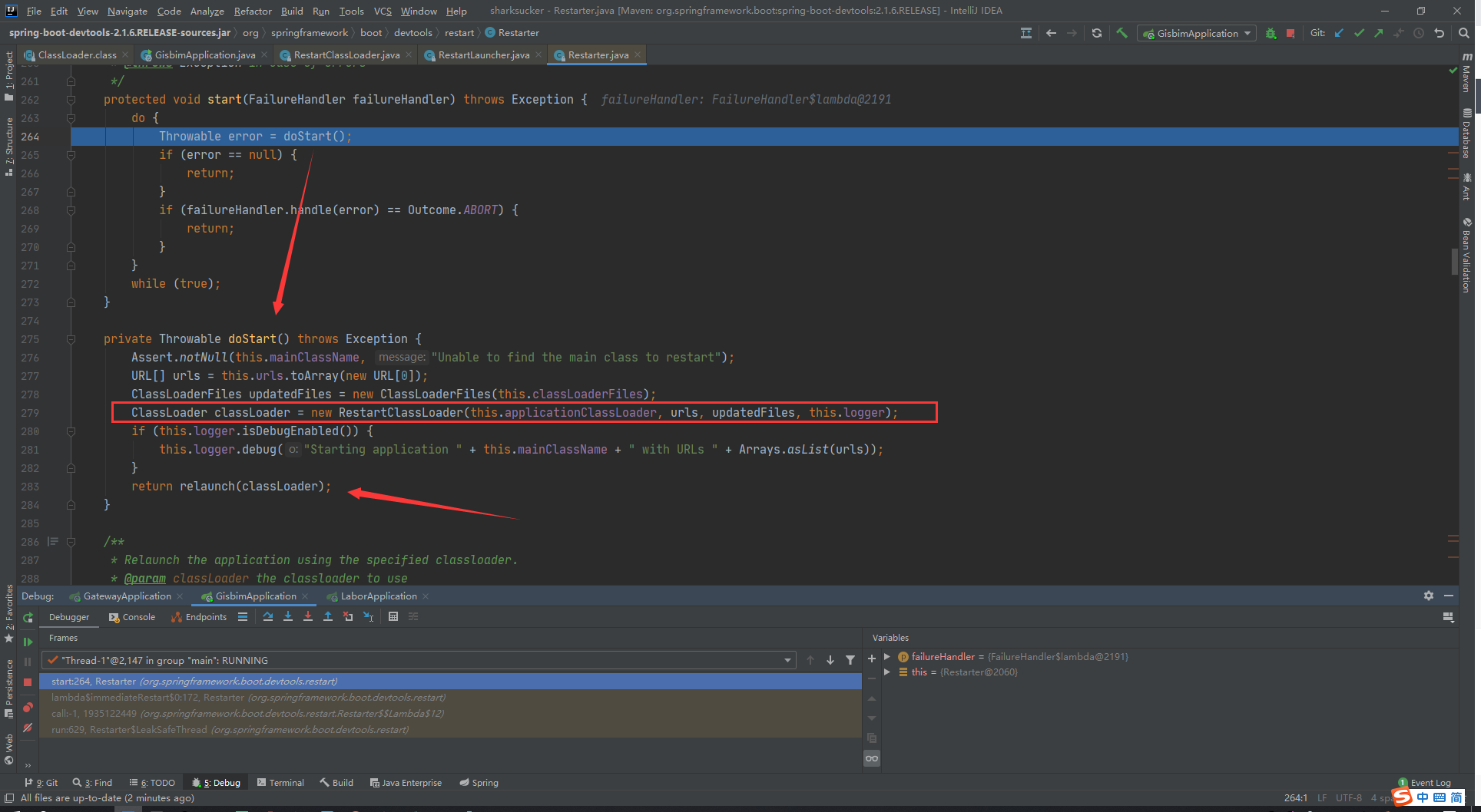 解析spring-boot-devtools中的RestartClassLoader是如何替换默认应用类加载器AppClassLoad的？ - Code界的小学生的个人空间 - OSCHINA ...