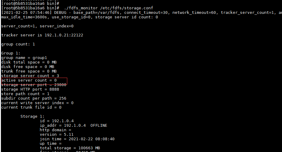 fastdfs上传文件报错：com.github.tobato.fastdfs.exception.FdfsServerException: ............2 ...