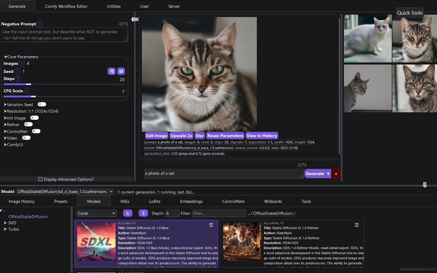 StableSwarmUI首页、文档和下载 - Stable Diffusion 的模块化网页用户界面 - OSCHINA - 中文开源技术交流社区