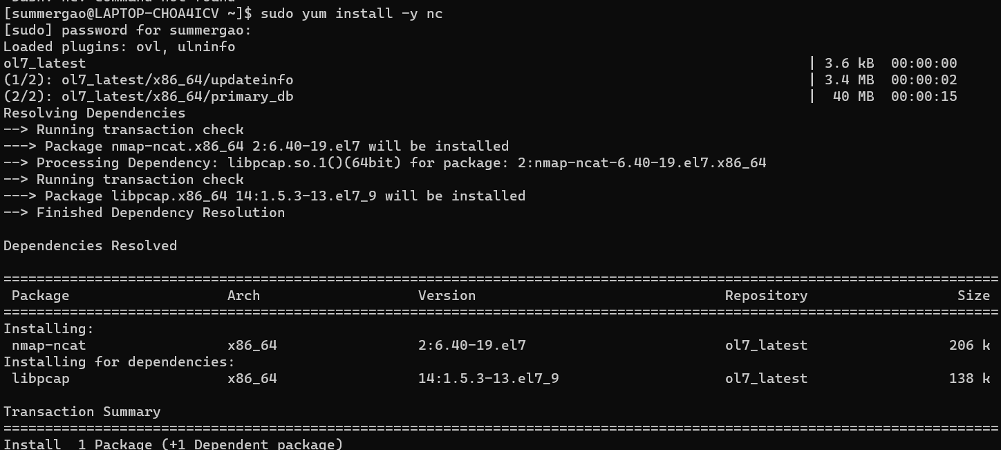 CentOS解决 -bash: nc: command not found 问题 - OSCHINA - 中文开源技术交流社区