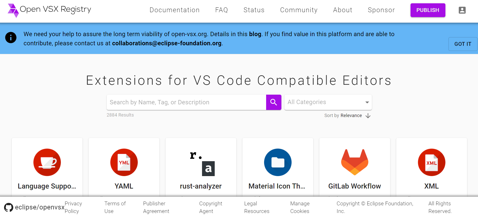 Eclipse 基金会成立 Open VSX 工作组 - OSCHINA - 中文开源技术交流社区