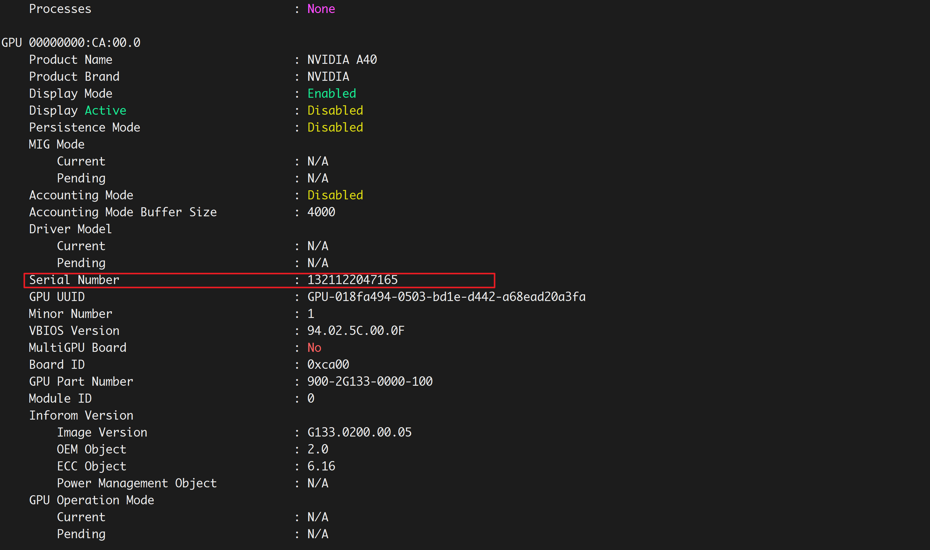 Linux下使用命令查看英伟达显卡序列号 - OSCHINA - 中文开源技术交流社区