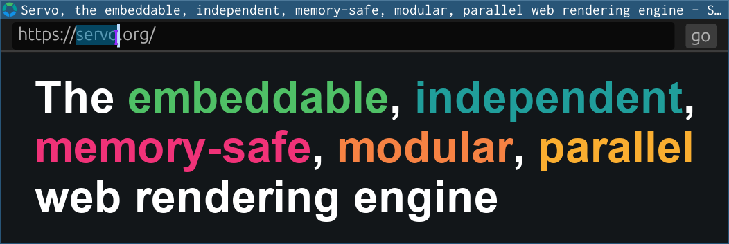 Rust 浏览器引擎 Servo 启用新的默认 UI - OSCHINA - 中文开源技术交流社区