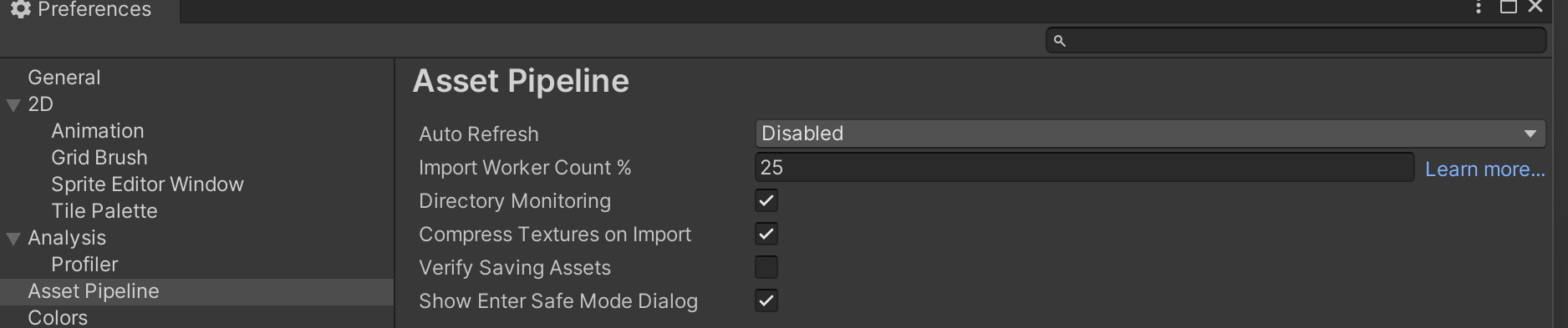 Unity关闭自动刷新以及Visual Studio 2019关闭刷新Unity - OSCHINA - 中文开源技术交流社区
