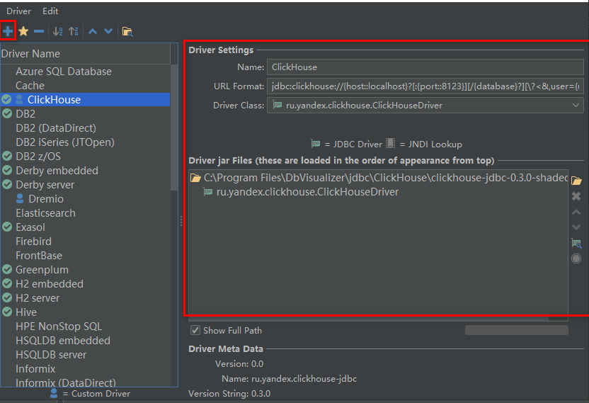 Dbvisualizer连接ClickHouse数据库 - OSCHINA - 中文开源技术交流社区