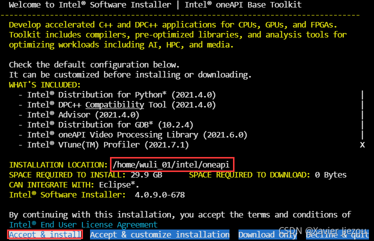 Intel oneAPI Base Toolkit 安装教程（Linux） - OSCHINA - 中文开源技术交流社区