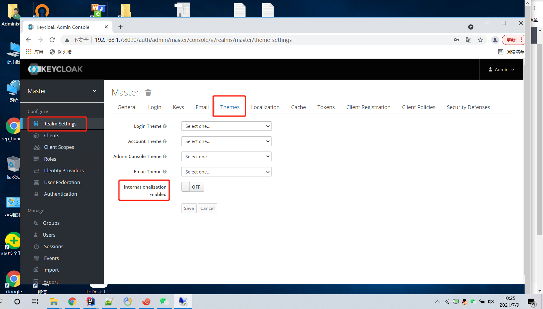 Keycloak设置中文控制台 - OSCHINA - 中文开源技术交流社区