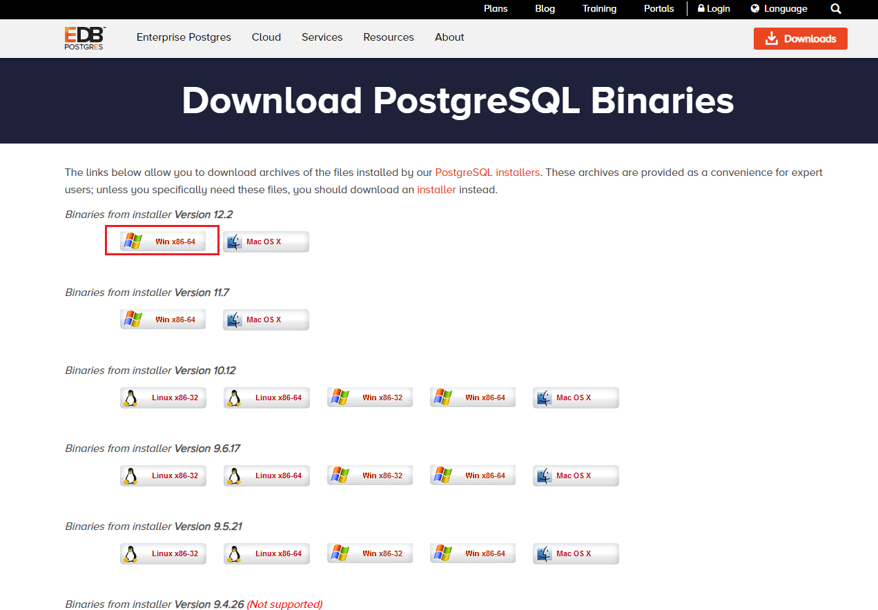 Win10 postgresql 免安装版本-CSDN博客