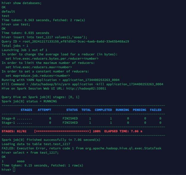 【YashanDB 知识库】Hive 命令工具 insert 崖山数据库报错_ITPUB博客