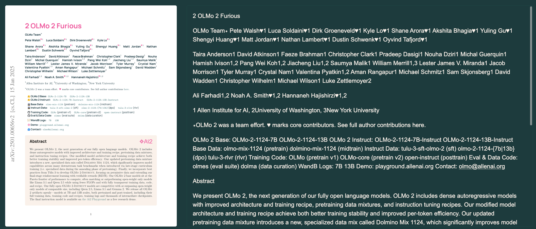 olmOCR首页、文档和下载 - 开源文档 OCR 工具 - OSCHINA - 中文开源技术交流社区