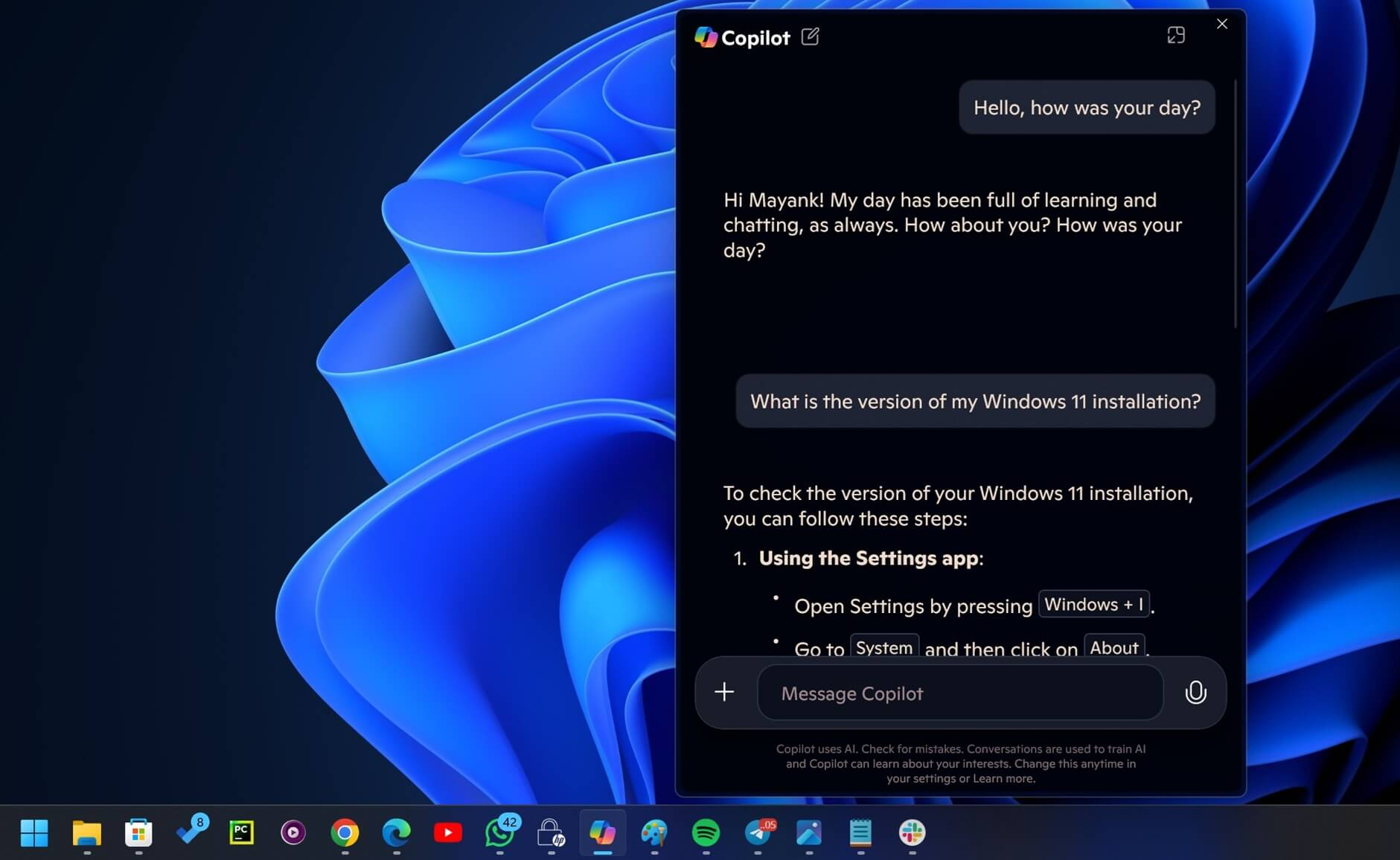 Windows 原生版 Copilot 应用上线：支持 OpenAI o3 AI 推理模型 - OSCHINA - 中文开源技术交流社区