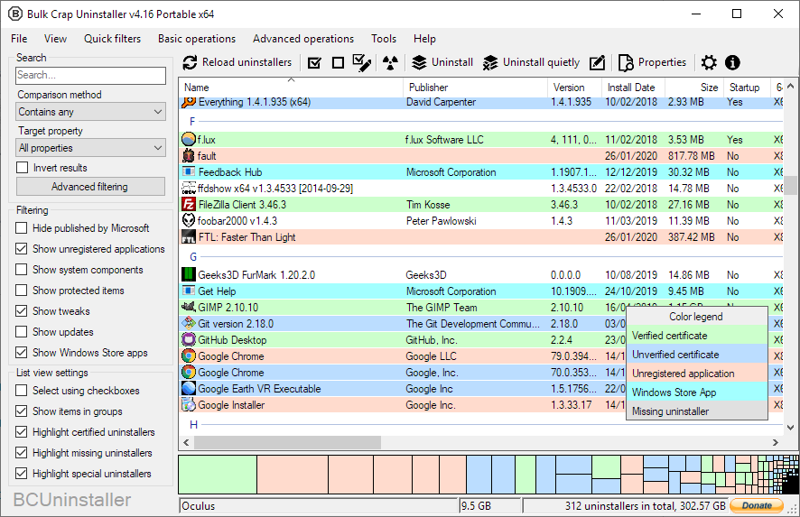 Bulk-Crap-Uninstaller首页、文档和下载 - Windows 应用程序批量卸载工具 - OSCHINA - 中文开源技术交流社区