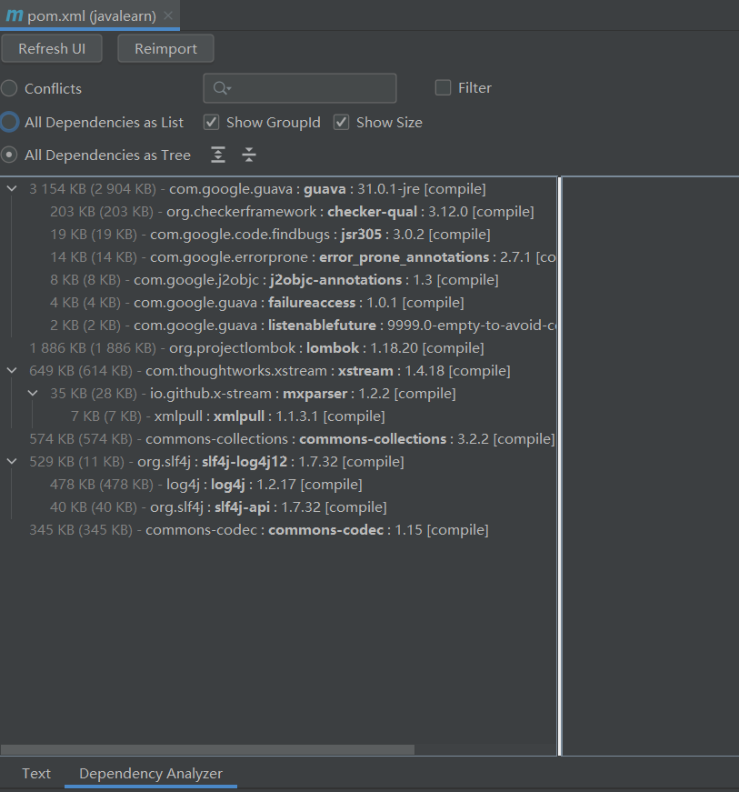 IDEA中jar包依赖冲突分析插件 - 飞雪无痕的个人空间 - OSCHINA - 中文开源技术交流社区