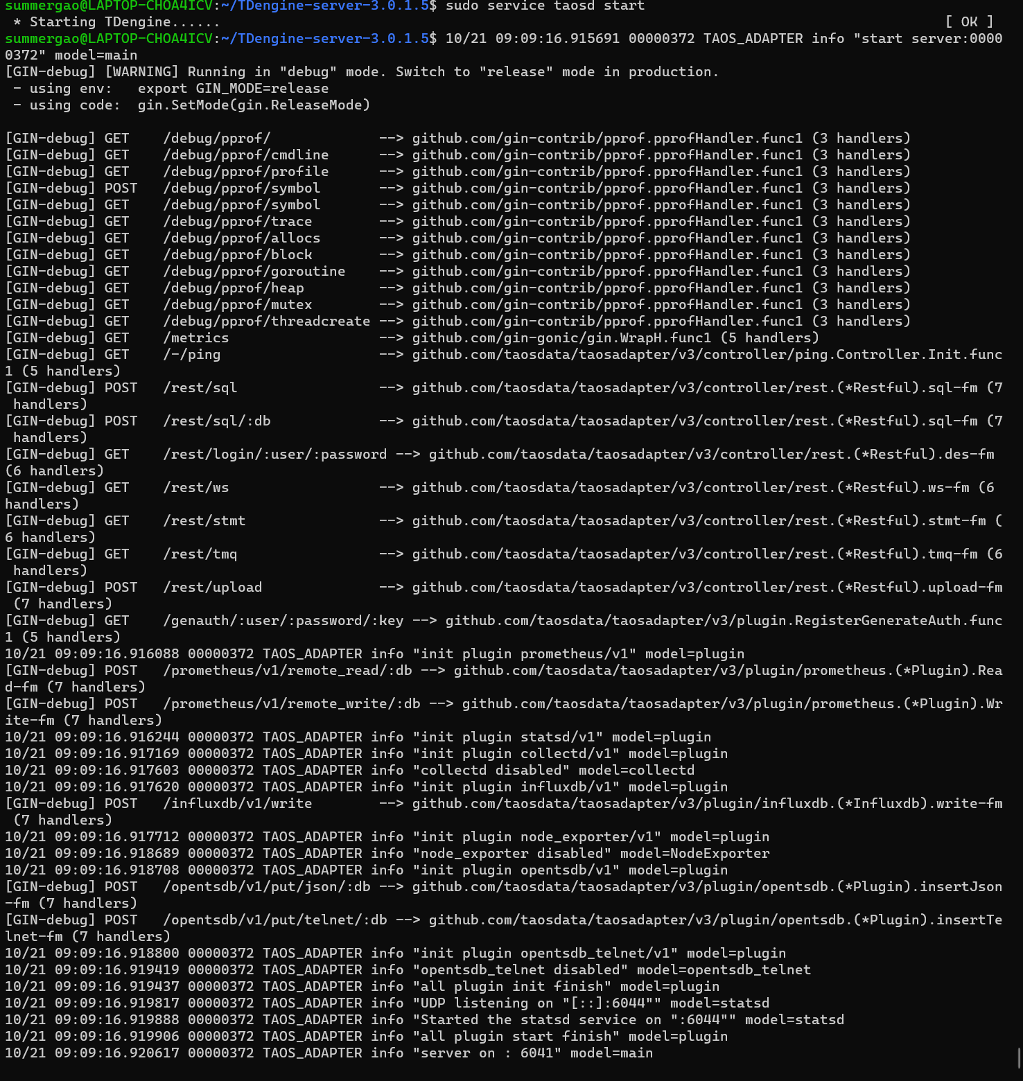 基于Windows Ubuntu子系统安装 TDengine - OSCHINA - 中文开源技术交流社区