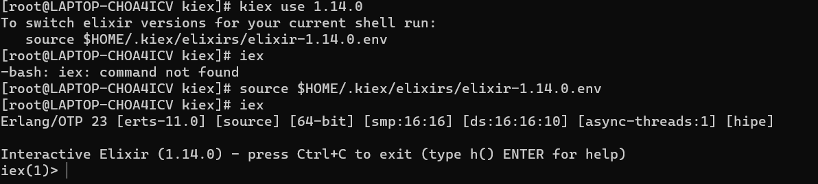 Centos 用 kiex 安装及管理 Elixir-CSDN博客