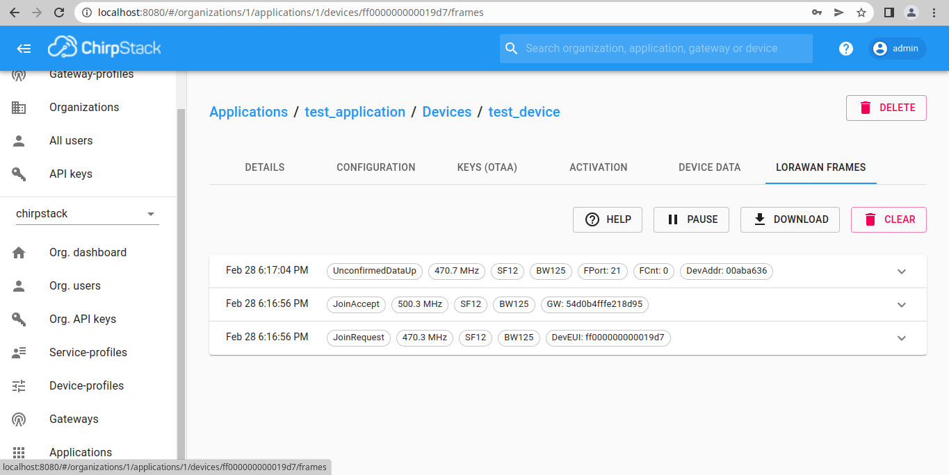 Chirpstack LoRaWAN 服务器搭建 - propagator的个人空间 - OSCHINA - 中文开源技术交流社区