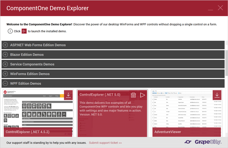 ComponentOne V2020.0 Update3 发布，正式支持 .NET 5 - OSCHINA - 中文开源技术交流社区